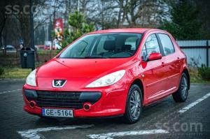 Red Peugeot 307 2006 in Riga, with an engine capacity of 1.60 L and mileage of 0 thousand km for 490 €, photo  on AUTOMOTO.COM.LV
