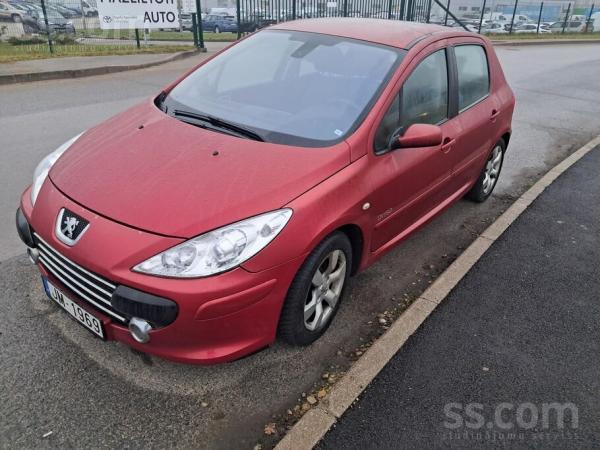 Sarkans Peugeot 307 2007 Rīga, ar dzinēja tilpumu 1.60 L un nobraukumu 151 tūkst. km par 1350 €, foto 1 vietnē AUTOMOTO.COM.LV