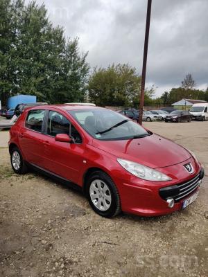 Red Peugeot 307 2007 in Riga, with an engine capacity of 1.60 L and mileage of 206 thousand km for 1750 €, photo  on AUTOMOTO.COM.LV