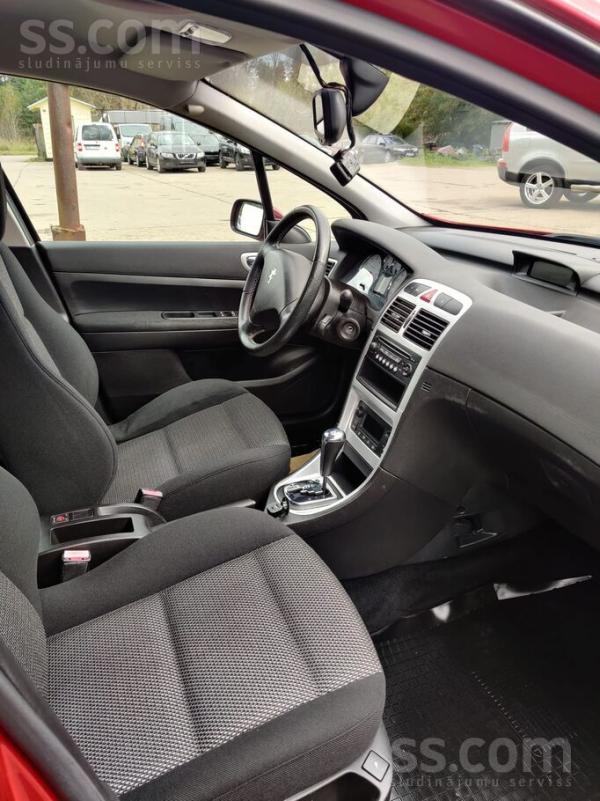 Sarkans Peugeot 307 2007 Rīga, ar dzinēja tilpumu 1.60 L un nobraukumu 206 tūkst. km par 1750 €, foto 3 vietnē AUTOMOTO.COM.LV