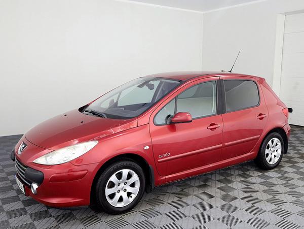 Sarkans Peugeot 307 2007 Tallina, ar dzinēja tilpumu 1.60 L un nobraukumu 174 tūkst. km par 799 €, foto 2 vietnē AUTOMOTO.COM.LV