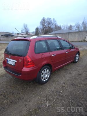 Красный Пежо 307 2005 в Рига, объемом двигателя 1.60 л и пробегом 169 тыс. км за 1450 €, фото 4 на AUTOMOTO.COM.LV