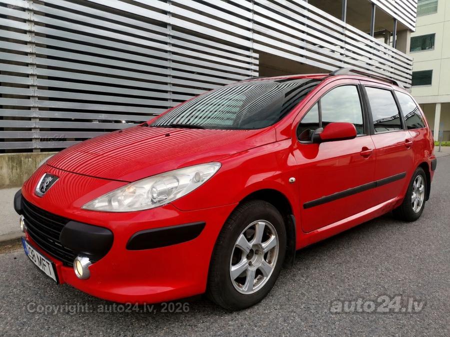 Sarkans Peugeot 307 2006 Tartu, ar dzinēja tilpumu 1.60 L un nobraukumu 310 tūkst. km par 1250 €, foto 1 vietnē AUTOMOTO.COM.LV
