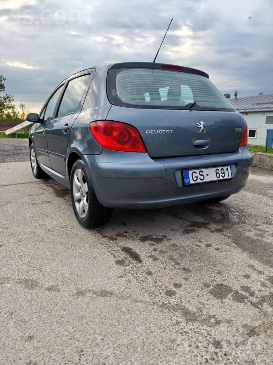 Peugeot 307 2006 in Bauska, with an engine capacity of 1.60 L and mileage of 0 thousand km for 1600 €, photo 4 on AUTOMOTO.COM.LV