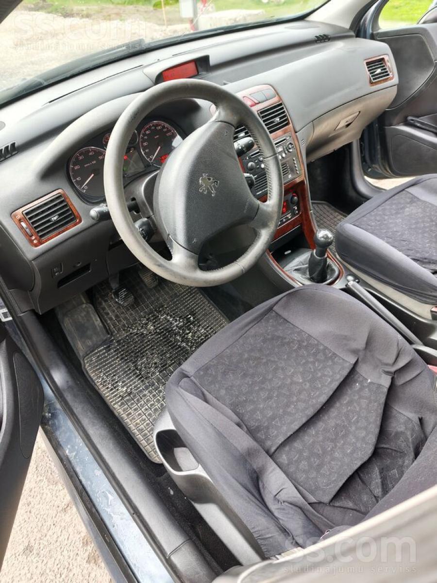 Peugeot 307 2006 in Bauska, with an engine capacity of 1.60 L and mileage of 0 thousand km for 1600 €, photo 7 on AUTOMOTO.COM.LV