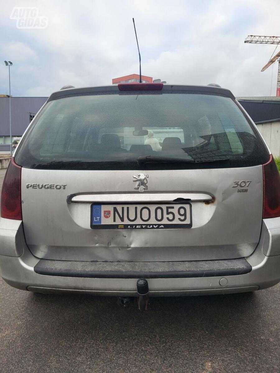 Пежо 307 2004 в Вильнюс, объемом двигателя 2.00 л и пробегом 260 тыс. км за 800 €, фото 5 на AUTOMOTO.COM.LV