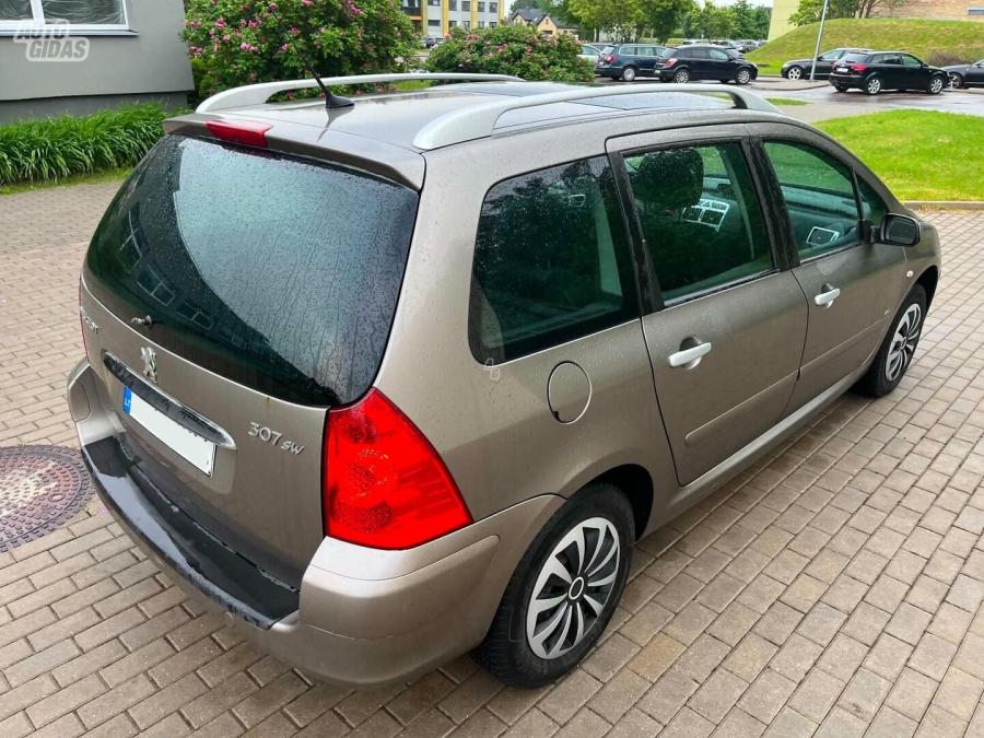 Peugeot 307 2005 Kauņa, ar dzinēja tilpumu 1.60 L un nobraukumu 270 tūkst. km par 1111 €, foto 5 vietnē AUTOMOTO.COM.LV