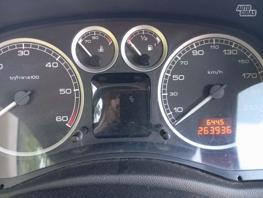 Пежо 307 2005 в Аникщяй, объемом двигателя 1.60 л и пробегом 264 тыс. км за 1150 €, фото 12 на AUTOMOTO.COM.LV