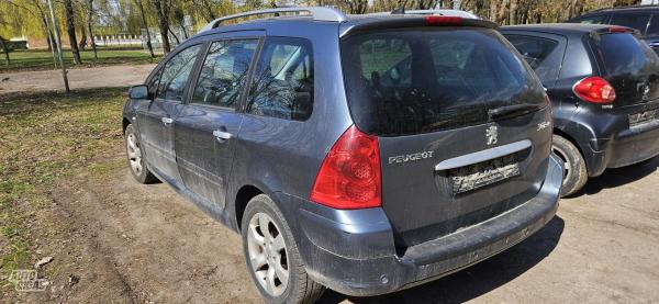 Peugeot 307 2006 Kauņa, ar dzinēja tilpumu 1.60 L un nobraukumu 295 tūkst. km par 399 €, foto 4 vietnē AUTOMOTO.COM.LV