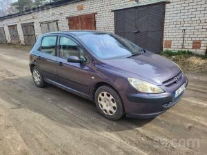 Violets Peugeot 307 2001 Balvi, ar dzinēja tilpumu 1.60 L un nobraukumu 265 tūkst. km par 950 €, foto 3 vietnē AUTOMOTO.COM.LV