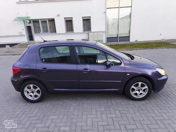 Violets Peugeot 307 2001 Tauragė, ar dzinēja tilpumu 2.00 L un nobraukumu 233 tūkst. km par 1350 €, foto 8 vietnē AUTOMOTO.COM.LV