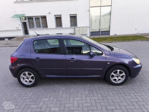 Violet Peugeot 307 2001 in Taurage, with an engine capacity of 2.00 L and mileage of 233 thousand km for 1350 €, photo 9 on AUTOMOTO.COM.LV