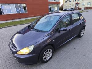Violet Peugeot 307 2001 in Taurage, with an engine capacity of 2.00 L and mileage of 233 thousand km for 1350 €, photo 10 on AUTOMOTO.COM.LV