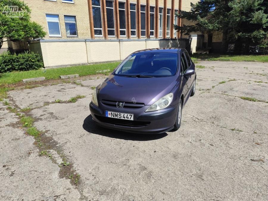 Фиолетовый Пежо 307 2002 в Паневежис, объемом двигателя 1.60 л и пробегом 300 тыс. км за 650 €, фото 5 на AUTOMOTO.COM.LV