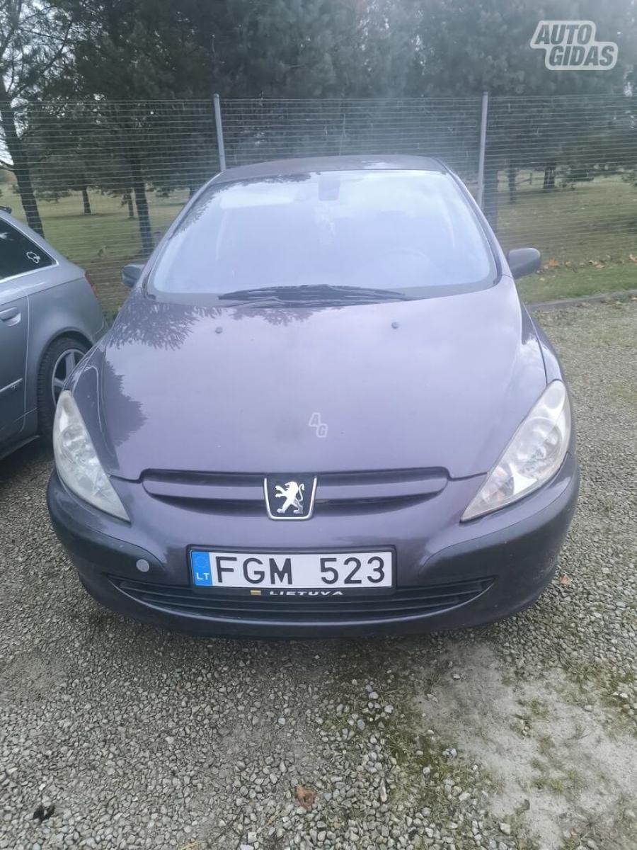 Фиолетовый Пежо 307 2002 в Паневежис, объемом двигателя 2.00 л и пробегом 249 тыс. км за 700 €, фото 1 на AUTOMOTO.COM.LV