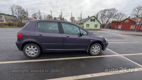 Violet Peugeot 307 2003 in Rakvere, with an engine capacity of 1.60 L and mileage of 200 thousand km for 999 €, photo 3 on AUTOMOTO.COM.LV