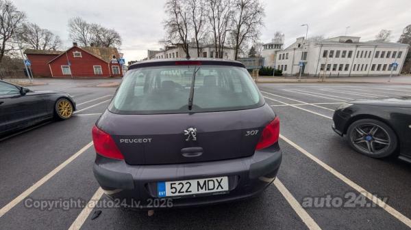 Violet Peugeot 307 2003 in Rakvere, with an engine capacity of 1.60 L and mileage of 200 thousand km for 999 €, photo 5 on AUTOMOTO.COM.LV
