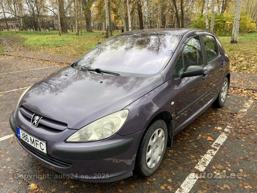 Violets Peugeot 307 2004 Tallina, ar dzinēja tilpumu 1.60 L un nobraukumu 168 tūkst. km par 1650 €, foto 2 vietnē AUTOMOTO.COM.LV