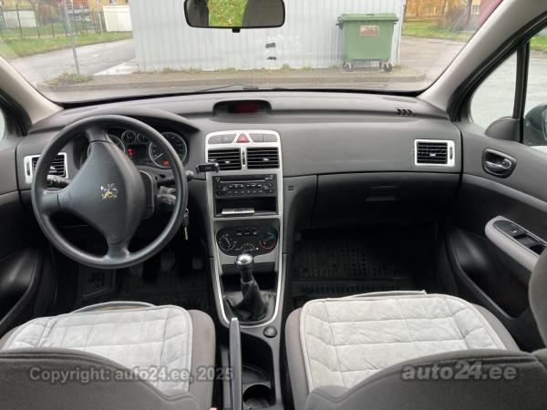 Violets Peugeot 307 2004 Tallina, ar dzinēja tilpumu 1.60 L un nobraukumu 168 tūkst. km par 1650 €, foto 6 vietnē AUTOMOTO.COM.LV