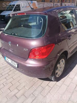 Violets Peugeot 307 2006 Rīga, ar dzinēja tilpumu 1.60 L un nobraukumu 445 tūkst. km par 800 €, foto 3 vietnē AUTOMOTO.COM.LV
