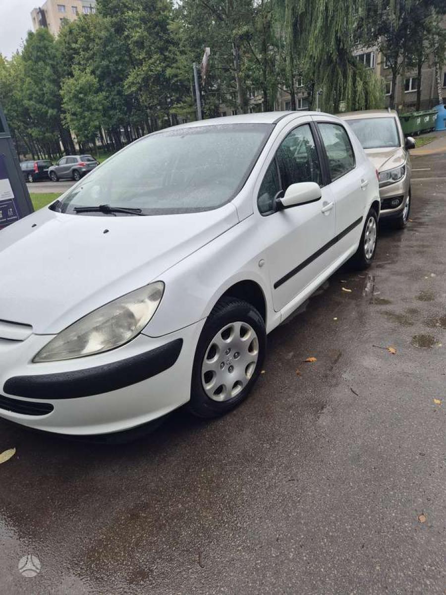 Balts Peugeot 307 2004 Kauņa, ar dzinēja tilpumu 1.40 L un nobraukumu 312 tūkst. km par 550 €, foto 1 vietnē AUTOMOTO.COM.LV