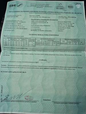 Balts Peugeot 307 2004 Kauņa, ar dzinēja tilpumu 1.40 L un nobraukumu 312 tūkst. km par 550 €, foto 12 vietnē AUTOMOTO.COM.LV