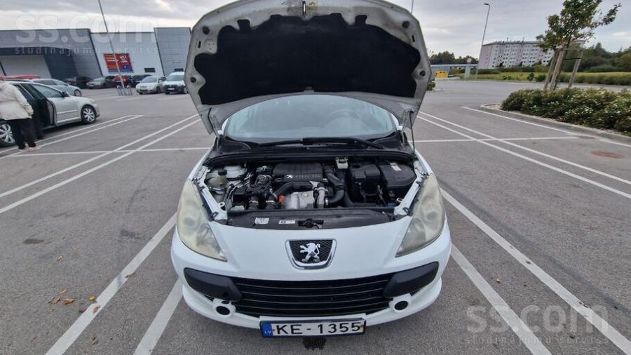 Balts Peugeot 307 2007 Jelgava, ar dzinēja tilpumu 1.60 L un nobraukumu 297 tūkst. km par 1200 €, foto 6 vietnē AUTOMOTO.COM.LV