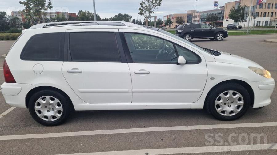 Balts Peugeot 307 2007 Jelgava, ar dzinēja tilpumu 1.60 L un nobraukumu 297 tūkst. km par 1200 €, foto 8 vietnē AUTOMOTO.COM.LV
