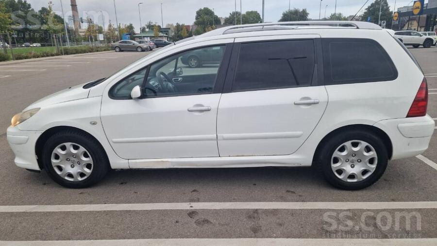 Balts Peugeot 307 2007 Jelgava, ar dzinēja tilpumu 1.60 L un nobraukumu 297 tūkst. km par 1200 €, foto 9 vietnē AUTOMOTO.COM.LV