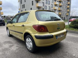 Dzeltens Peugeot 307 2001 Viļņa, ar dzinēja tilpumu 1.60 L un nobraukumu 250 tūkst. km par 580 €, foto 8 vietnē AUTOMOTO.COM.LV