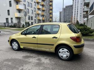 Dzeltens Peugeot 307 2001 Viļņa, ar dzinēja tilpumu 1.60 L un nobraukumu 250 tūkst. km par 580 €, foto 9 vietnē AUTOMOTO.COM.LV
