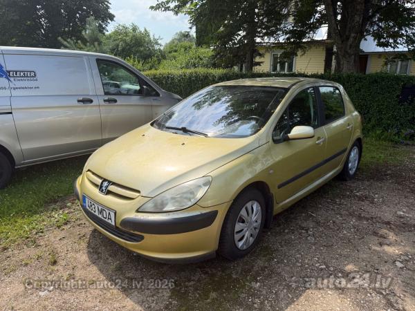 Желтый Пежо 307 2002 в Таллин, объемом двигателя 1.60 л и пробегом 101 тыс. км за 750 €, фото 1 на AUTOMOTO.COM.LV