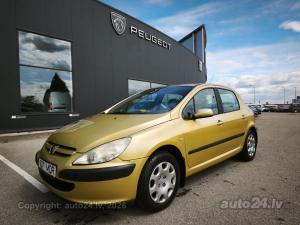 Dzeltens Peugeot 307 2003 Tallina, ar dzinēja tilpumu 1.60 L un nobraukumu 120 tūkst. km par 1500 €, foto  vietnē AUTOMOTO.COM.LV