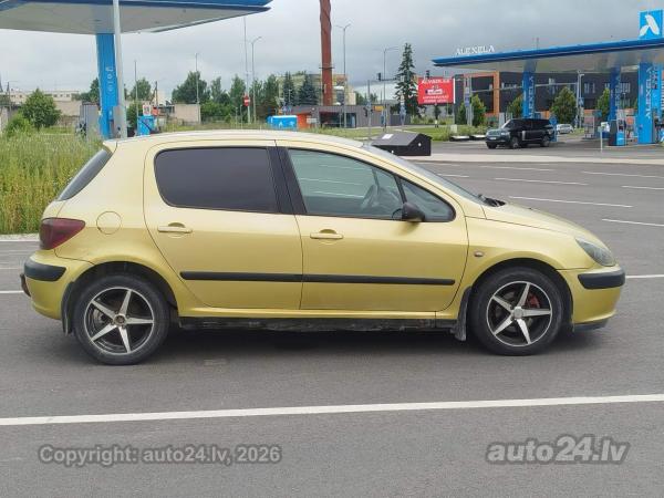 Dzeltens Peugeot 307 2003 Tartu, ar dzinēja tilpumu 1.60 L un nobraukumu 315 tūkst. km par 490 €, foto 5 vietnē AUTOMOTO.COM.LV