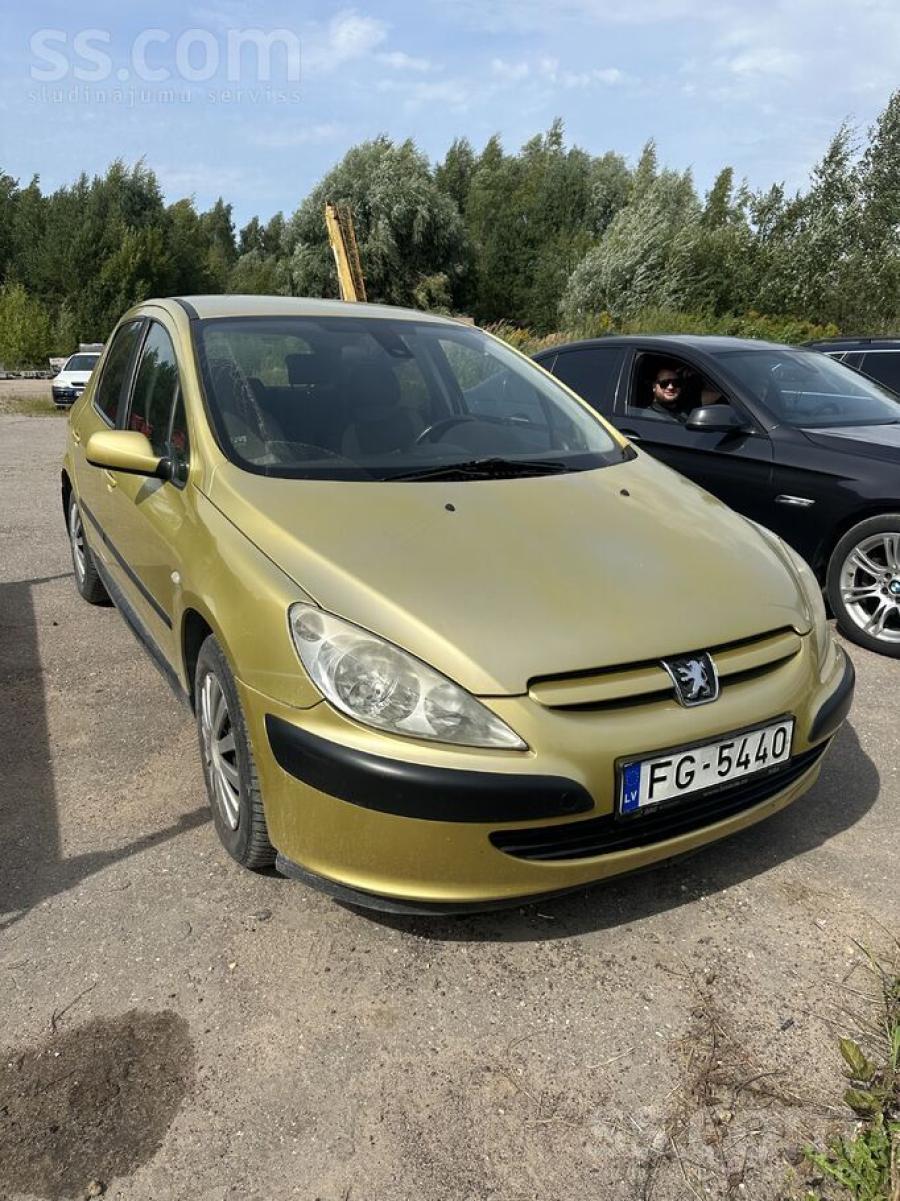 Dzeltens Peugeot 307 2004 Jelgava, ar dzinēja tilpumu 1.60 L un nobraukumu 145 tūkst. km par 650 €, foto 1 vietnē AUTOMOTO.COM.LV