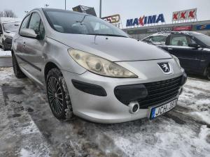 Yellow Peugeot 307 2006 in Klaipeda, with an engine capacity of 1.60 L and mileage of 218 thousand km for 1100 €, photo  on AUTOMOTO.COM.LV
