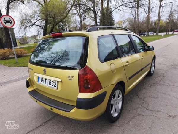 Dzeltens Peugeot 307 2002 Tauragė, ar dzinēja tilpumu 2.00 L un nobraukumu 226 tūkst. km par 1350 €, foto 4 vietnē AUTOMOTO.COM.LV