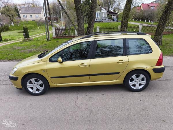 Dzeltens Peugeot 307 2002 Tauragė, ar dzinēja tilpumu 2.00 L un nobraukumu 226 tūkst. km par 1350 €, foto 7 vietnē AUTOMOTO.COM.LV