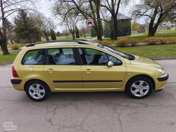 Dzeltens Peugeot 307 2002 Tauragė, ar dzinēja tilpumu 2.00 L un nobraukumu 226 tūkst. km par 1350 €, foto 8 vietnē AUTOMOTO.COM.LV