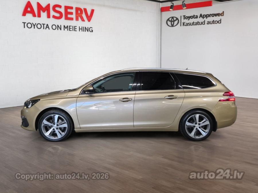 Smilšu krāsa Peugeot 308 2018 Tallina, ar dzinēja tilpumu 1.20 L un nobraukumu 95 tūkst. km par 9990 €, foto 4 vietnē AUTOMOTO.COM.LV