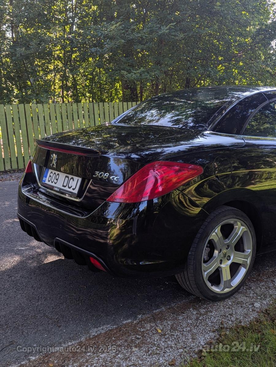 Черный Пежо 308 2010 в Таллин, объемом двигателя 1.60 л и пробегом 120 тыс. км за 6900 €, фото 6 на AUTOMOTO.COM.LV