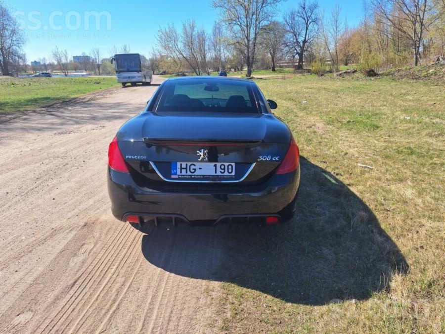 Черный Пежо 308 2011 в Рига, объемом двигателя 1.60 л и пробегом 0 тыс. км за 5800 €, фото 6 на AUTOMOTO.COM.LV