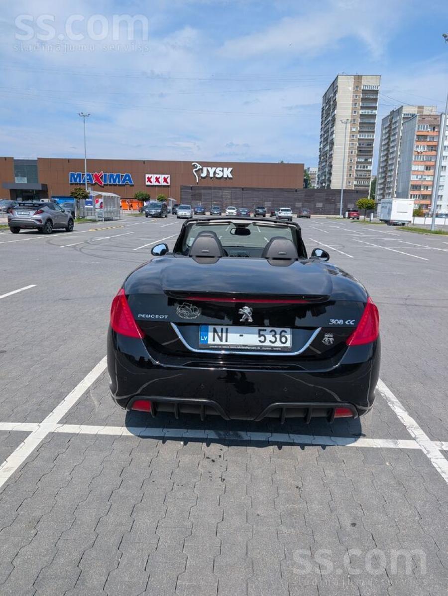 Черный Пежо 308 2013 в Рига, объемом двигателя 1.60 л и пробегом 253 тыс. км за 5850 €, фото 4 на AUTOMOTO.COM.LV