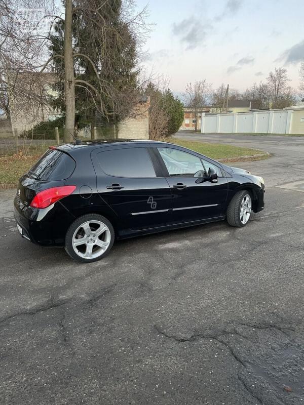 Black Peugeot 308 2007 in Mazeikiai, with an engine capacity of 1.60 L and mileage of 226 thousand km for 3300 €, photo 4 on AUTOMOTO.COM.LV