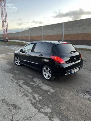 Black Peugeot 308 2007 in Mazeikiai, with an engine capacity of 1.60 L and mileage of 226 thousand km for 3300 €, photo 6 on AUTOMOTO.COM.LV
