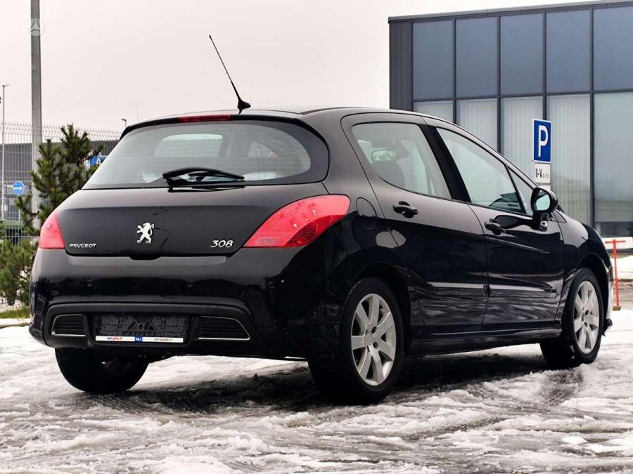 Melns Peugeot 308 2008 Šauļi, ar dzinēja tilpumu 2.00 L un nobraukumu 350 tūkst. km par 3650 €, foto 6 vietnē AUTOMOTO.COM.LV