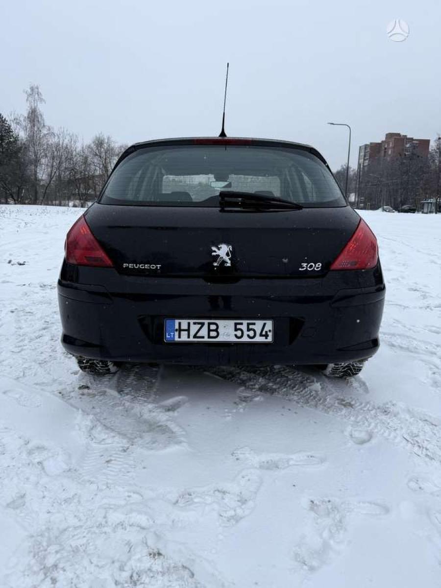 Melns Peugeot 308 2008 Kauņa, ar dzinēja tilpumu 1.56 L un nobraukumu 310 tūkst. km par 1750 €, foto 6 vietnē AUTOMOTO.COM.LV