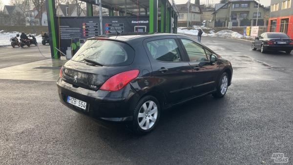 Melns Peugeot 308 2008 Viļņa, ar dzinēja tilpumu 1.60 L un nobraukumu 300 tūkst. km par 1250 €, foto 3 vietnē AUTOMOTO.COM.LV
