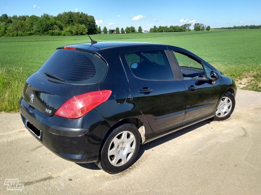 Melns Peugeot 308 2008 Vilkaviškis, ar dzinēja tilpumu 1.60 L un nobraukumu 300 tūkst. km par 1500 €, foto 6 vietnē AUTOMOTO.COM.LV