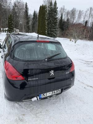 Черный Пежо 308 2008 в Валка, объемом двигателя 1.60 л и пробегом 250 тыс. км за 1600 €, фото 5 на AUTOMOTO.COM.LV